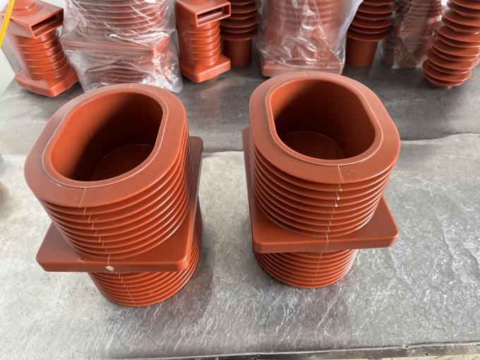 24kv Casting Resin Switch Cabinet Through Wall Bushing For 40X10 Copper ...