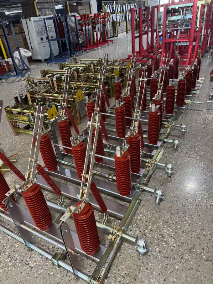36kv Three Phase Isolator Switch With High Voltage Indoor Switchgear
