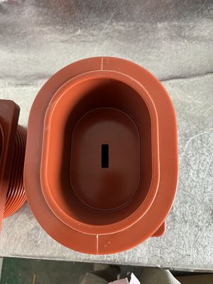 24kv Casting Resin Switch Cabinet Through Wall Bushing For 40X10 Copper ...