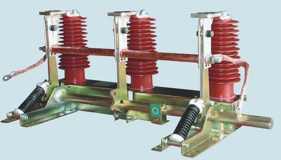 JN15-12/31.5kA-210mm High Voltage Earthing Switch / Ground Switch ...