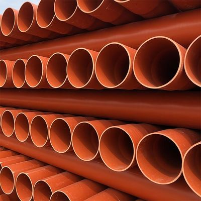 Underground Thick 3mm Corrosion Resistant PVC Pipe