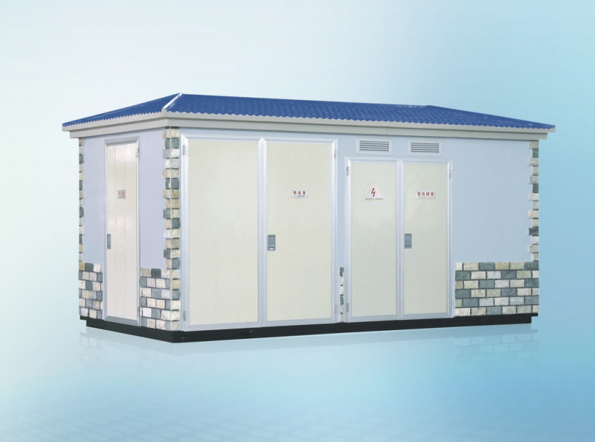 12kV Pre Installed Substation With High Voltage And Low Voltage House ...