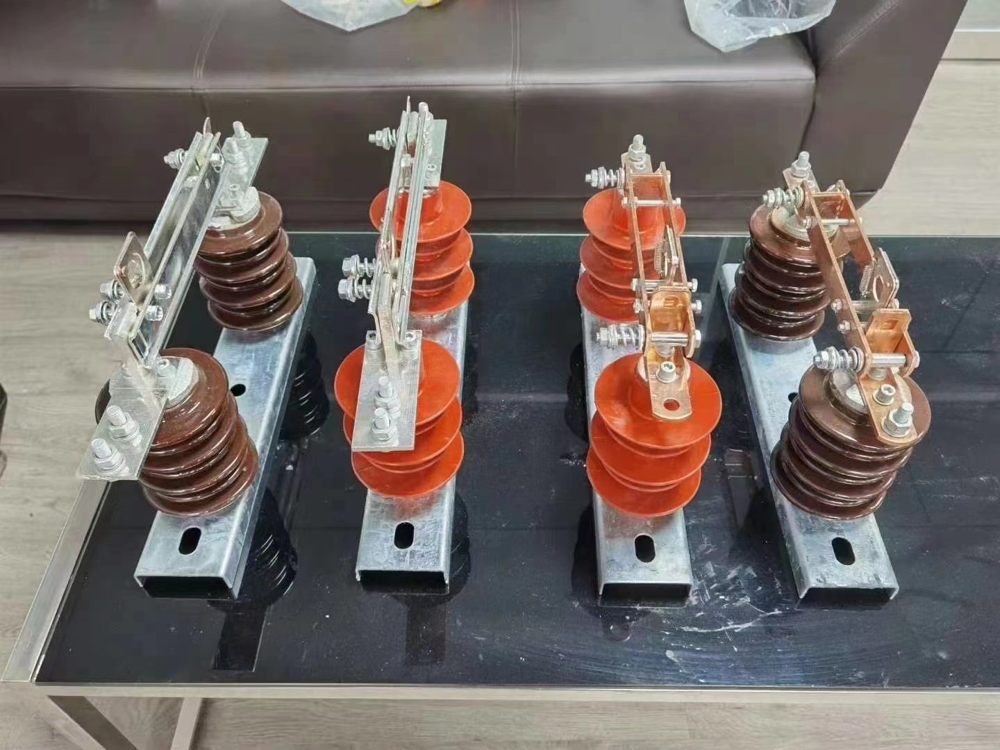 12kV Outdoor High Voltage Disconnect Switch , High Voltage Isolator ...