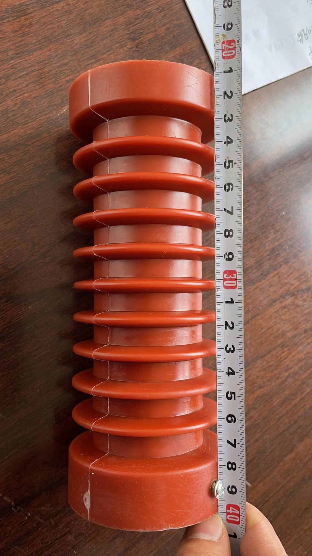 H=210mm 24kV-80 pF Epoxy Resin Capacitor Insulator With Indicator In ...