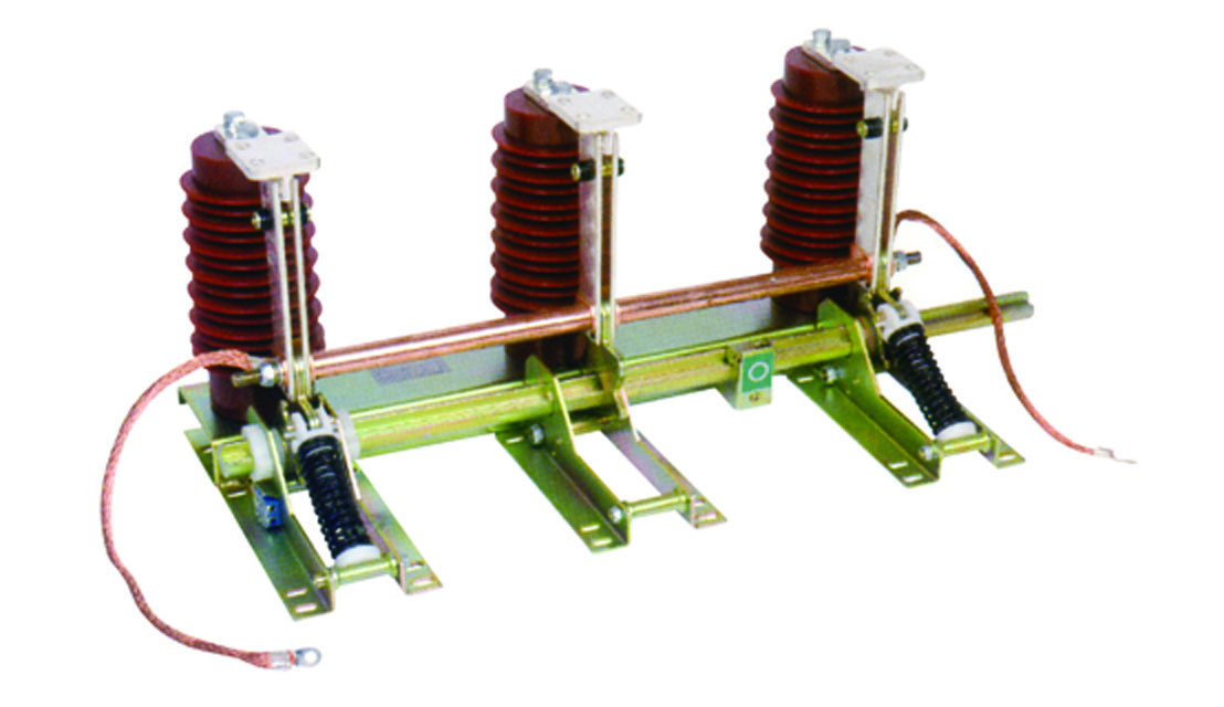 JN15 Type 24kV 31.5kA High Voltage Earthing Switch Three Phase For ...