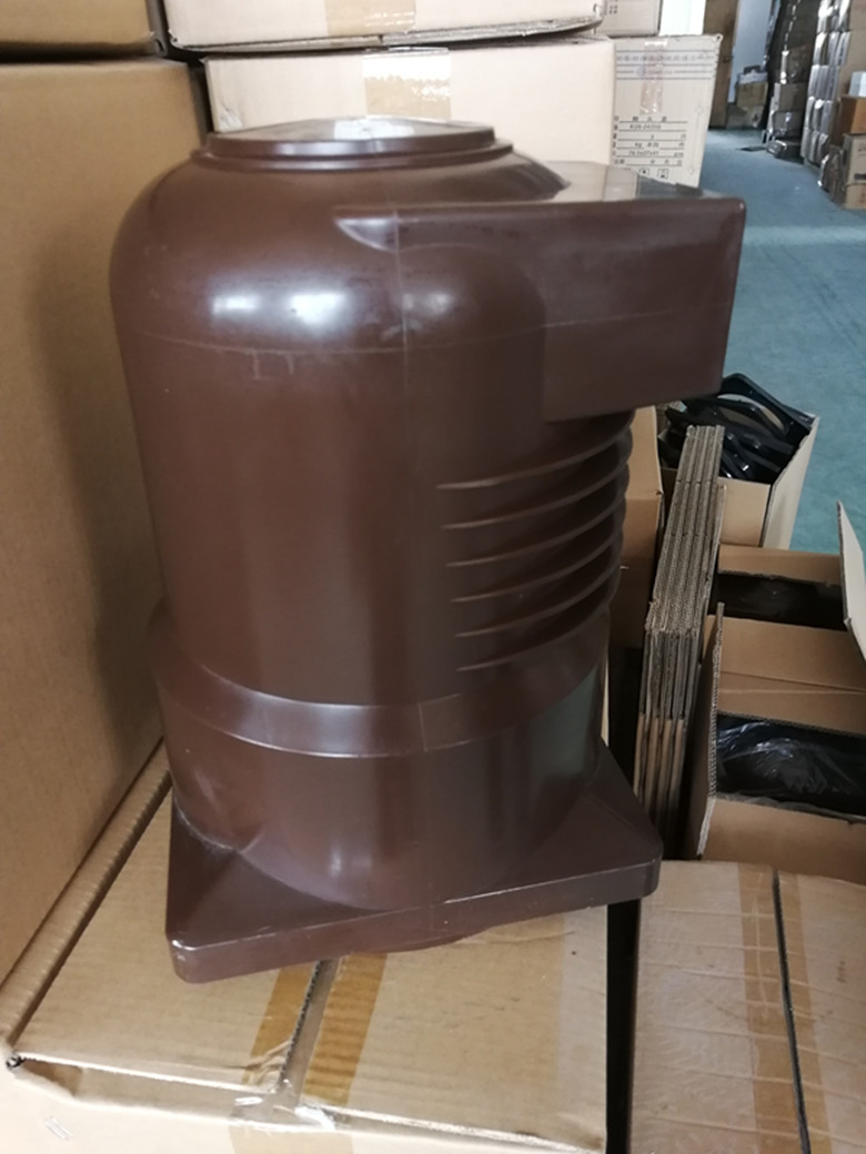 Trough Type Brown 24kV Epoxy Resin Spout Insulator Contact Box For ...