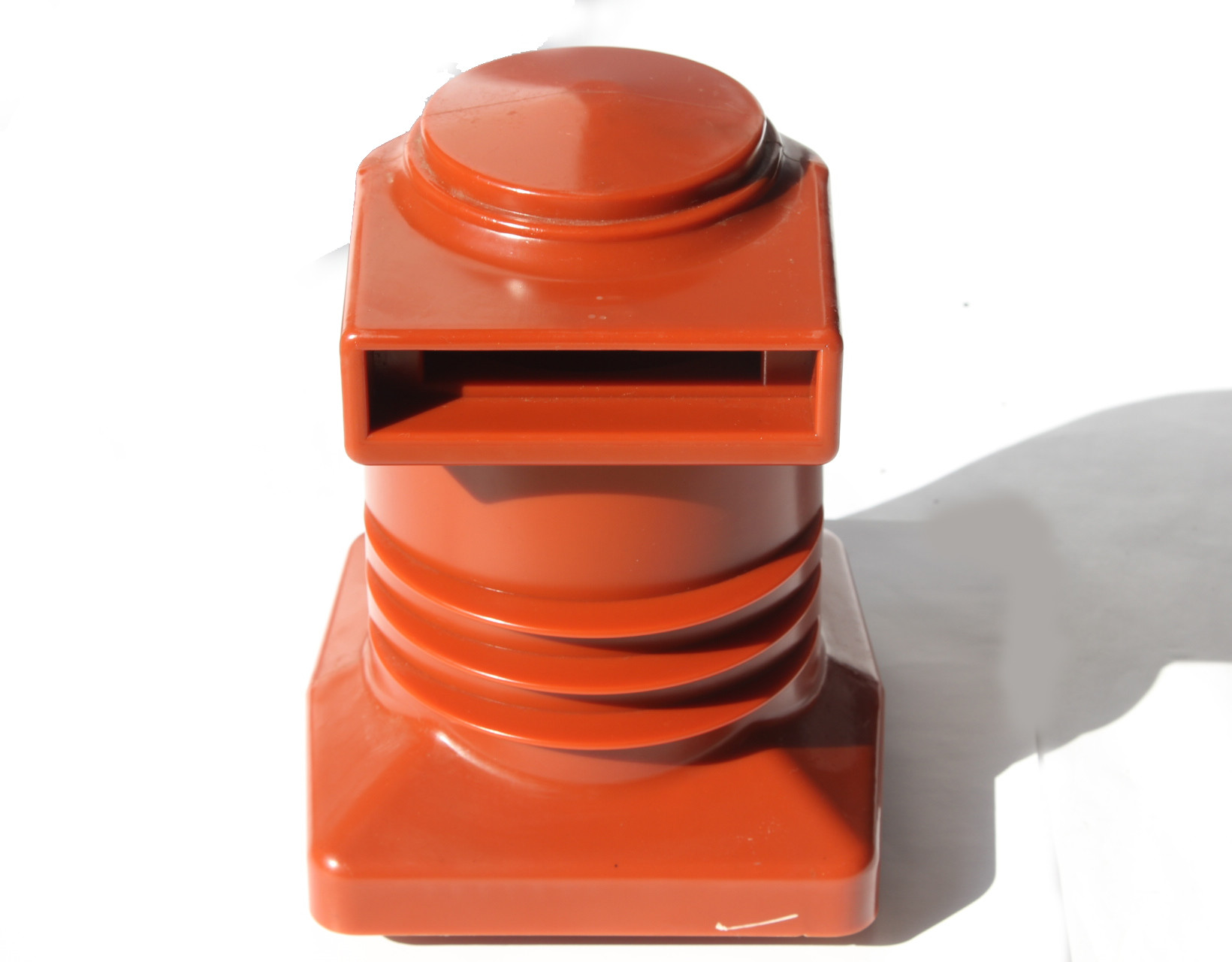 Red Brown Epoxy Resin Cast Insulators Insulating Bushing For Switchgear ...