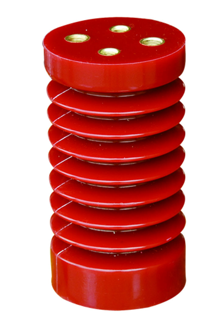 ZN8-12Q 75X140 Epoxy Resin Cast Insulators / Bus Post Insulator Small Size