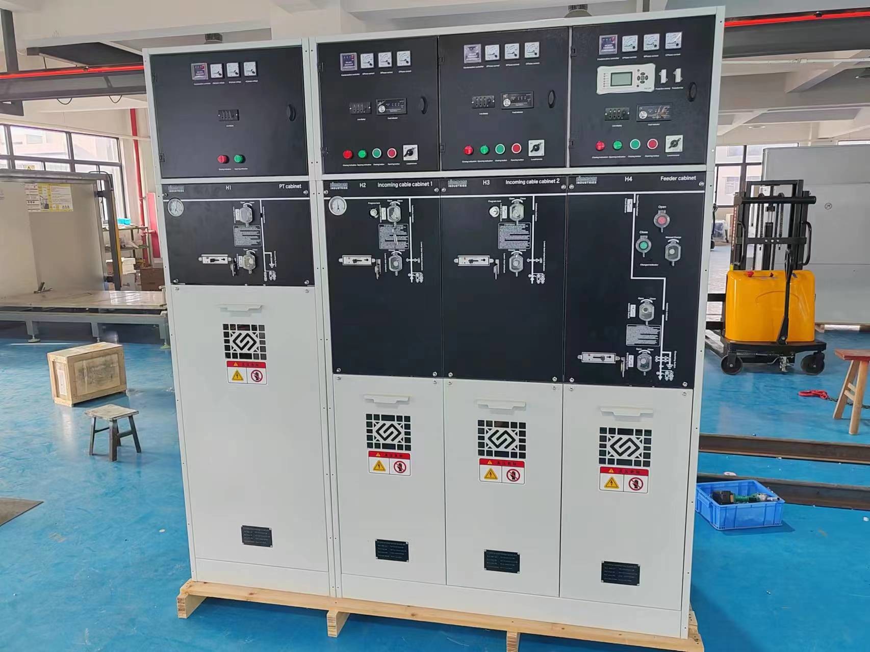 11kv High Voltage Indoor Inflatable Insulated Switch Cabinet