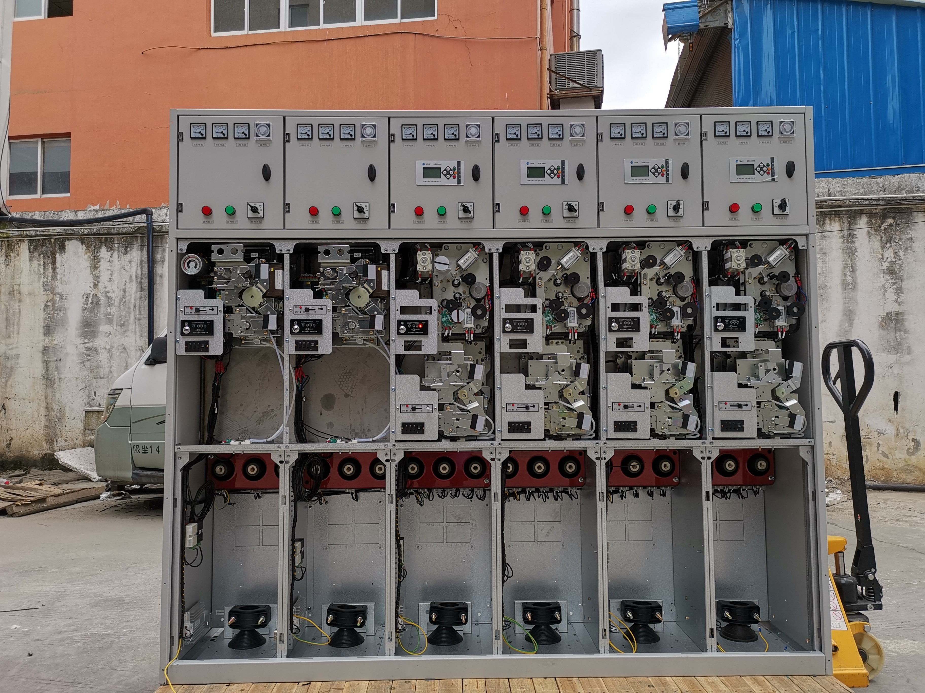 11kv High Voltage Indoor Inflatable Insulated Switch Cabinet