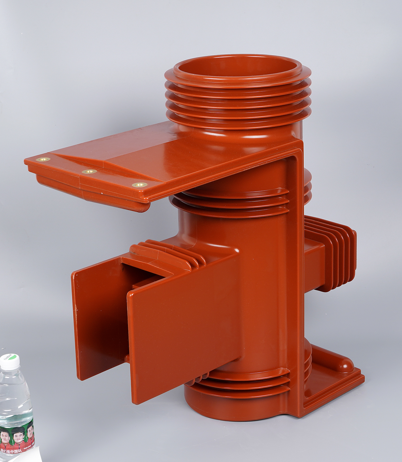 10 KN Flexural Strength High Voltage Bushing / Electrical Post ...