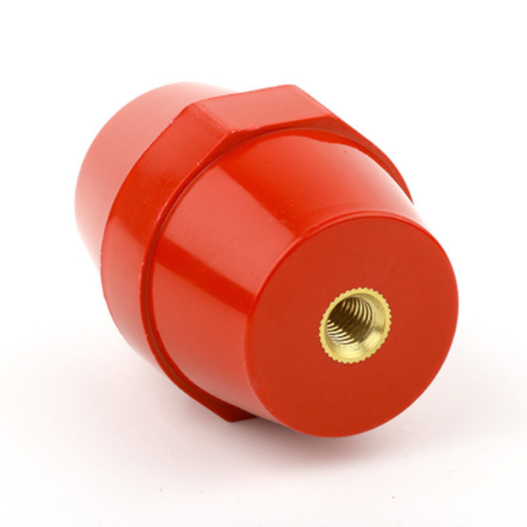 10KV Epoxy Resin Busbar Insulator With Brass Screw Sm Sb Type