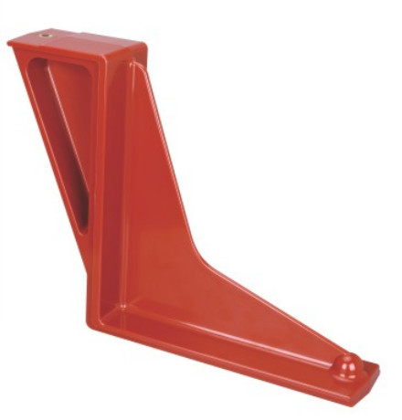 Red High Voltage Epoxy Resin Insulator 40.5kV Shielded Spout Bushing ...