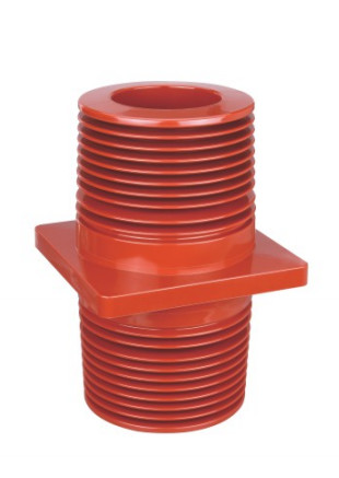 Epoxy Resin Wall Through Insulating Shield Bushing 40.5kV High Voltage